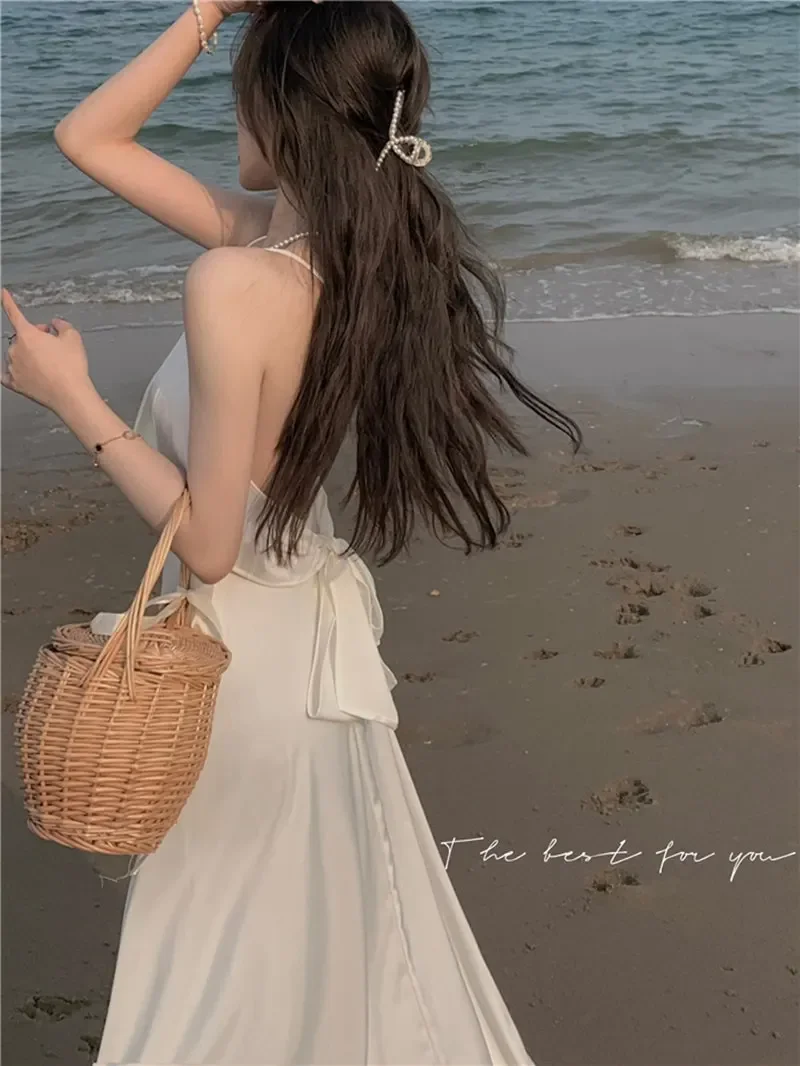 Double-layered-with-Lining-Not-See-through-in-Summer-White-V-neck ...