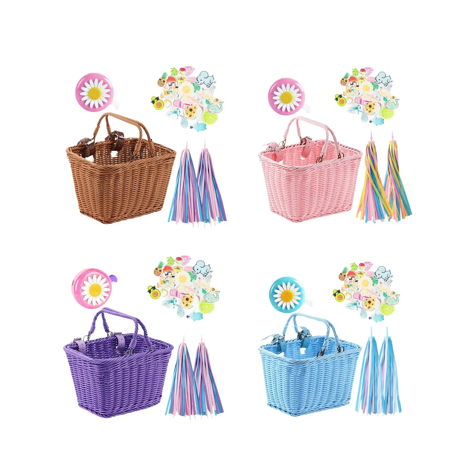 Kids-Bike-Basket-Carrying-Cute-Portable-Children-Tricycle-Basket ...