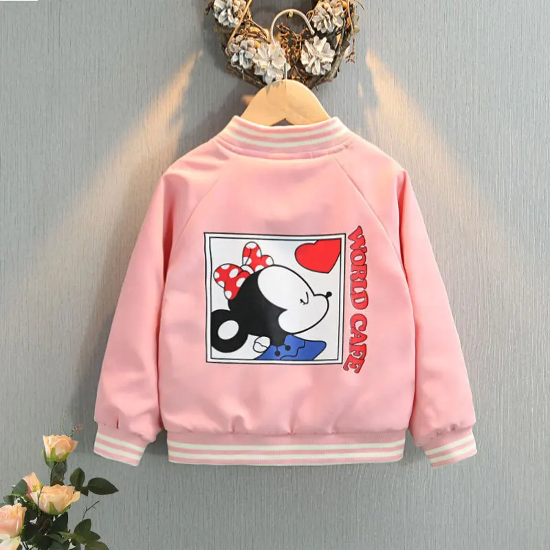 Jackets Coats Girls Minnie | Jacket Girls Minnie Mouse | Minnie Mouse ...
