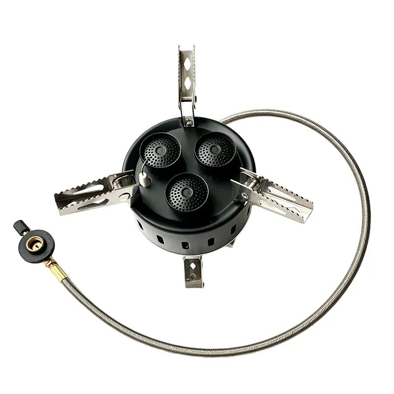 8500W Outdoor Cassette Stove Portable Black Knight Fierce Fire ...