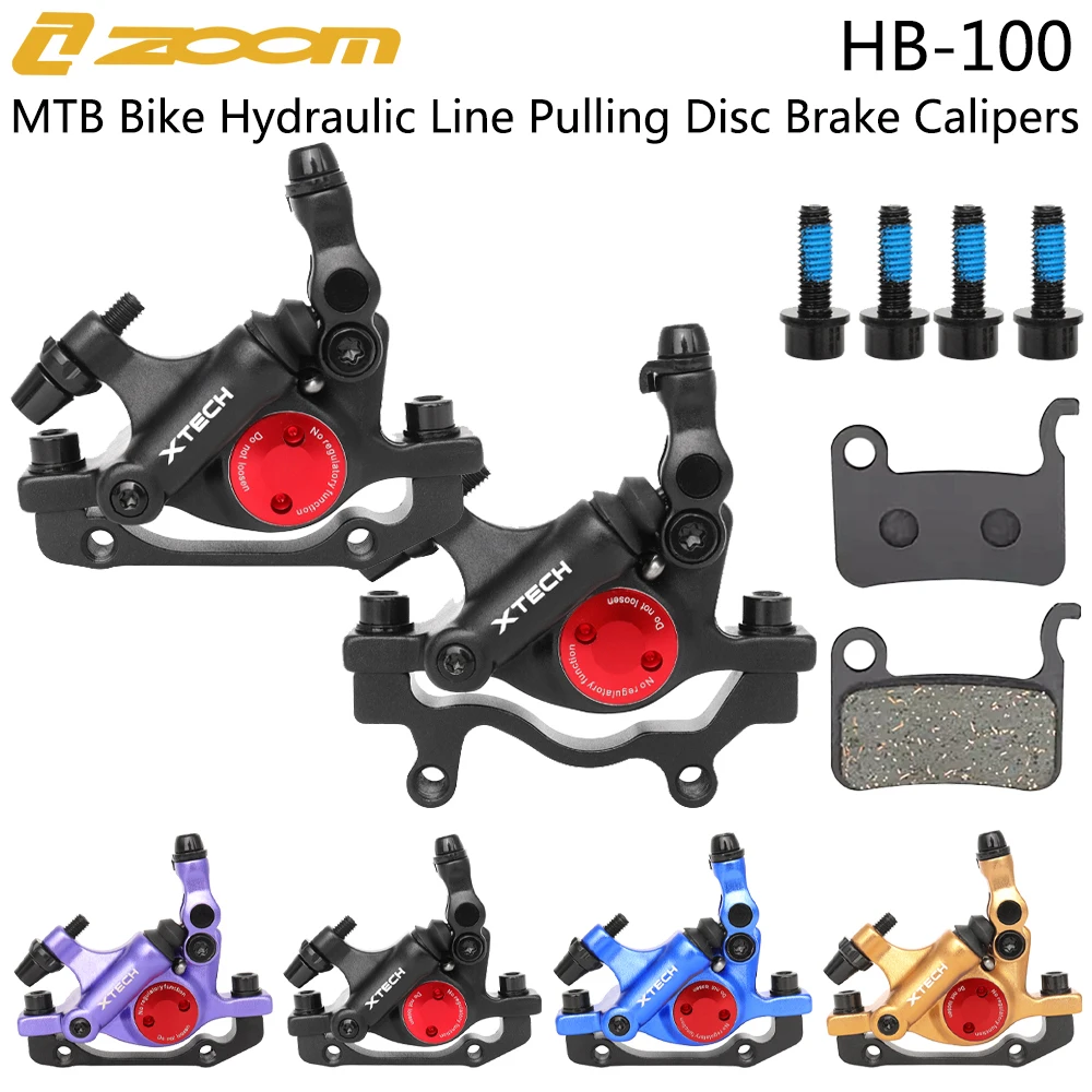 ZOOM-HB-100-Hydraulic-Disc-Brake-Calipers-Alloy-for-Mountain-Road-Bike ...