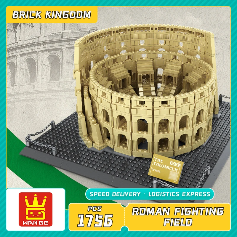 Architecture-City-The-Italy-Roman-Colosseum-Model-Building-Blocks ...