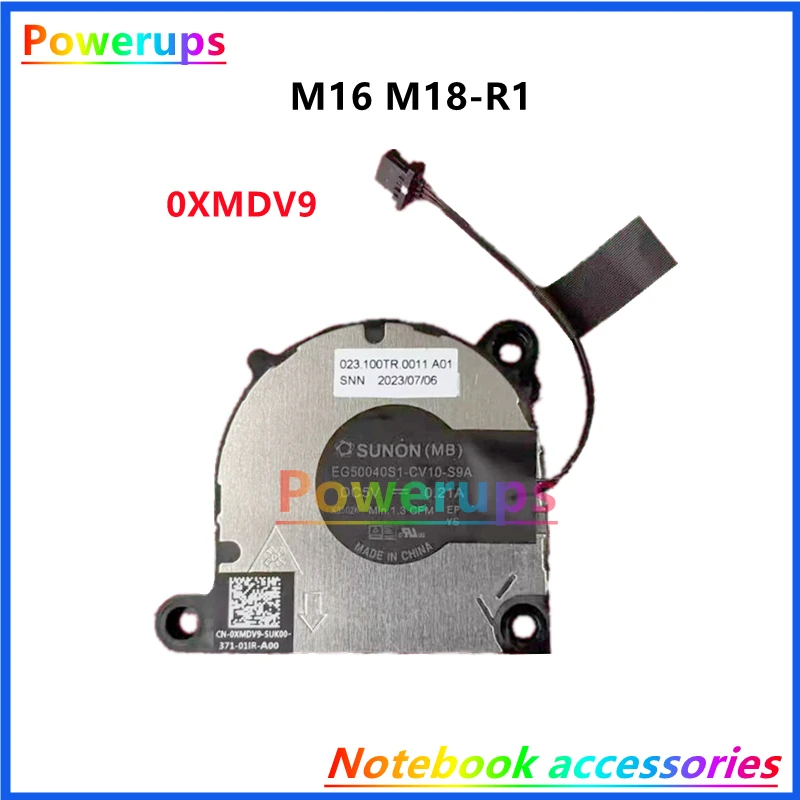 New-Original-Laptop-Motherboard-CPU-Cooler-Fan-For-Dell-Alienware-M16 ...