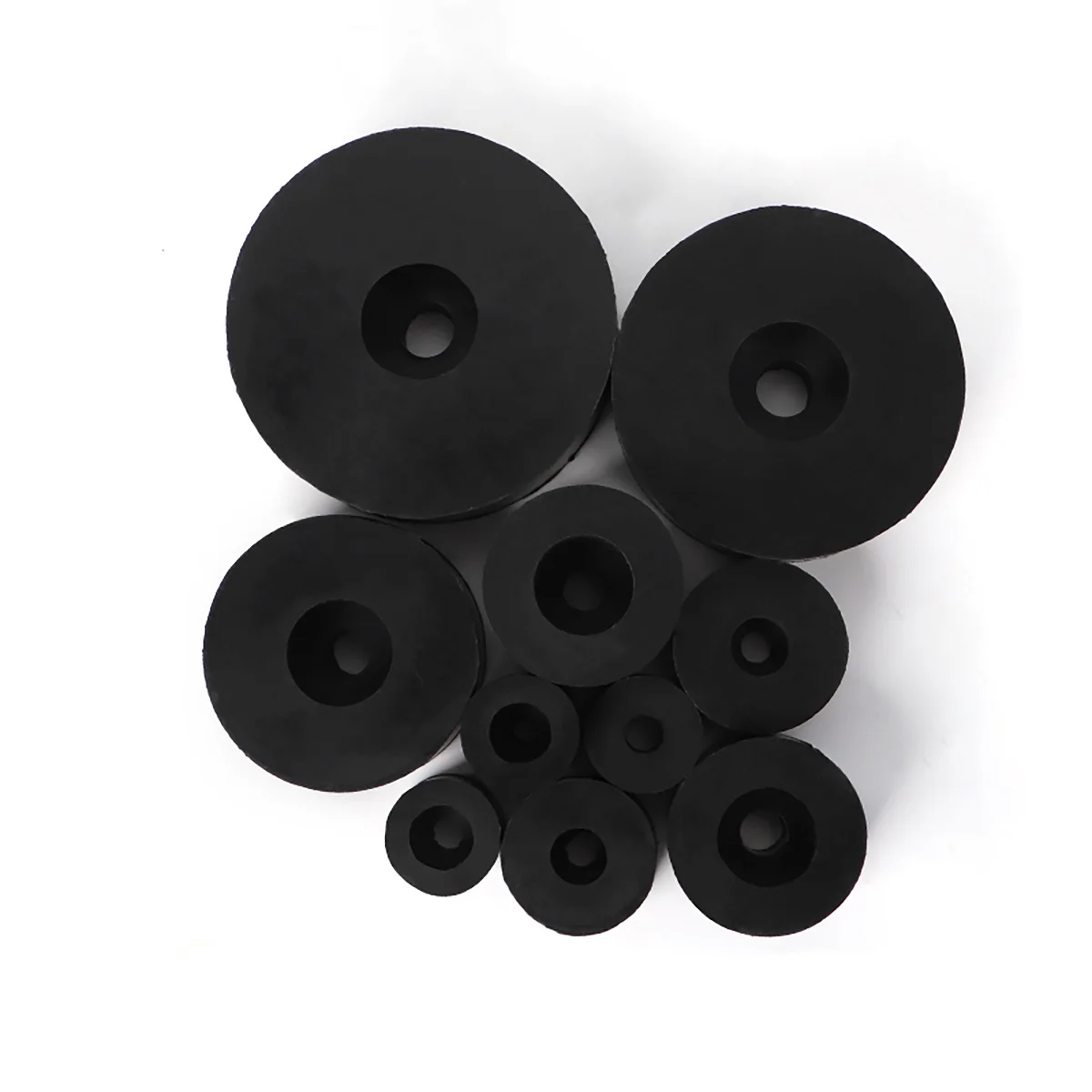 High Elastic Rubber Circular Counterbore Mechanical Fan Shock ...