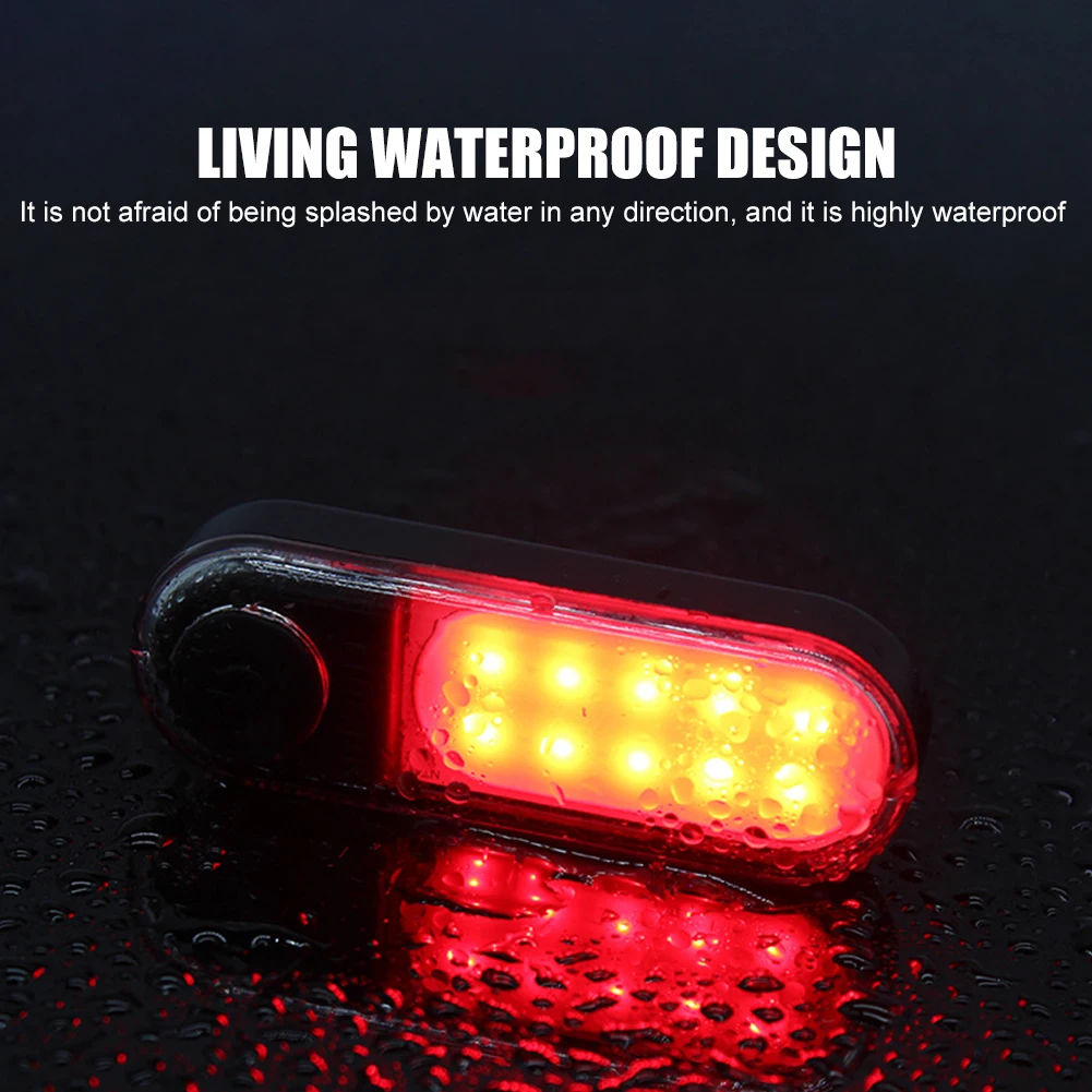 LED COB Bicycle LED Light Rechargeable Mini Bike Flash Taillights ...
