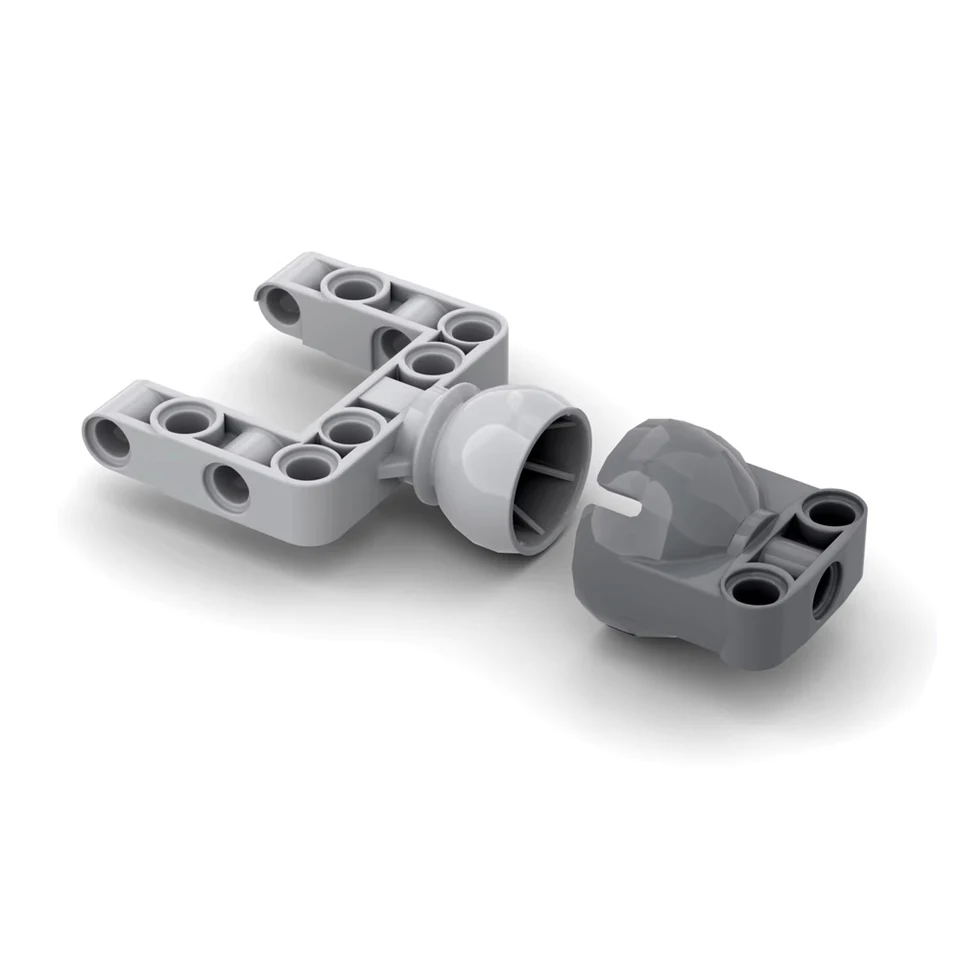 Blocks Ball LEGO Technic 4 STEEL BALL + 4 STEERING JOINT Caster 92911 ...