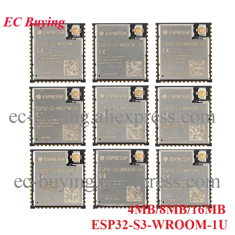 ESP32-S3 ESP32-S3-WROOM-1U Dual-core WiFi Bluetooth-compatible BLE 5.0 ...