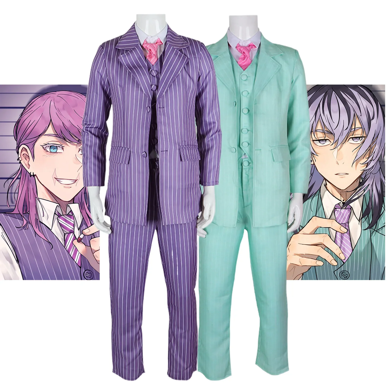 Anime-Tokyo-Revengers-Haitani-Rindou-Sanzu-Haruchiyo-Cosplay-Costume ...