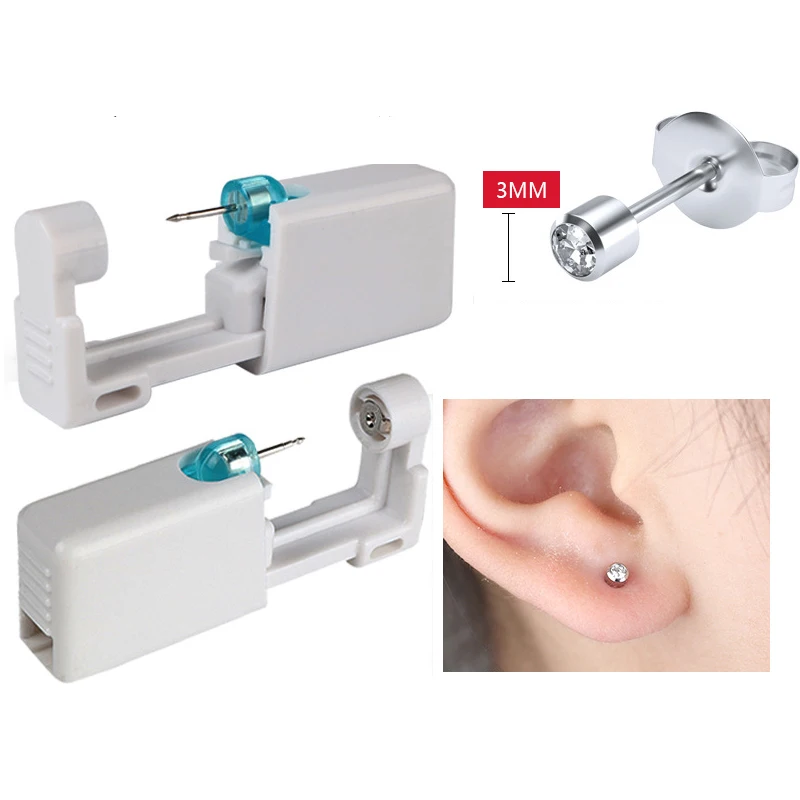 Disposable-Sterile-Unit-Ear-Nose-Safety-Stud-Baby-Piercing-Gun ...