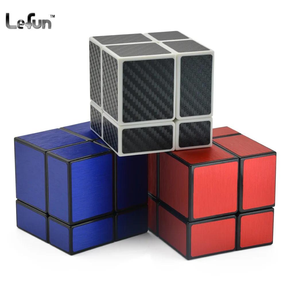 Lefun 2x2x2 Mirror Cube Professional Cubo Magico Cast Coated Puzzle ...