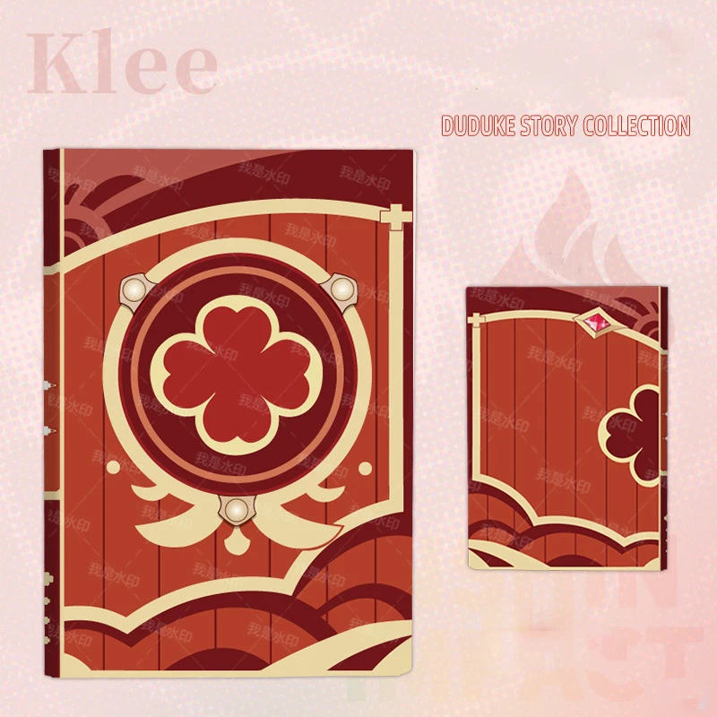 Game-Genshin-Impact-Klee-Cosplay-Notebook-Genshin-Dodoc-Story-Book-A5 ...