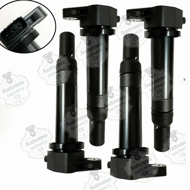 4PCS 27301-26640 Ignition Coil fit for HYUNDAI ACCENT Kia Rio DODGE ...