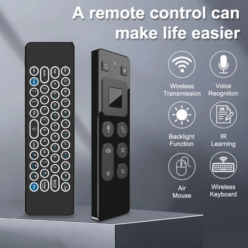 T9-2-4G-Wireless-Voice-Bluetooth-compatile-Air-Mouse-Remote-Controller ...