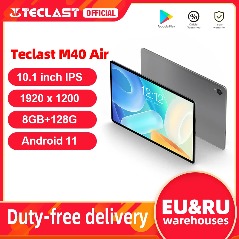 [Estreia Mundial]Teclast M40 Air 10.1 Polegada Tablet 1920x1200 8GB RAM ...