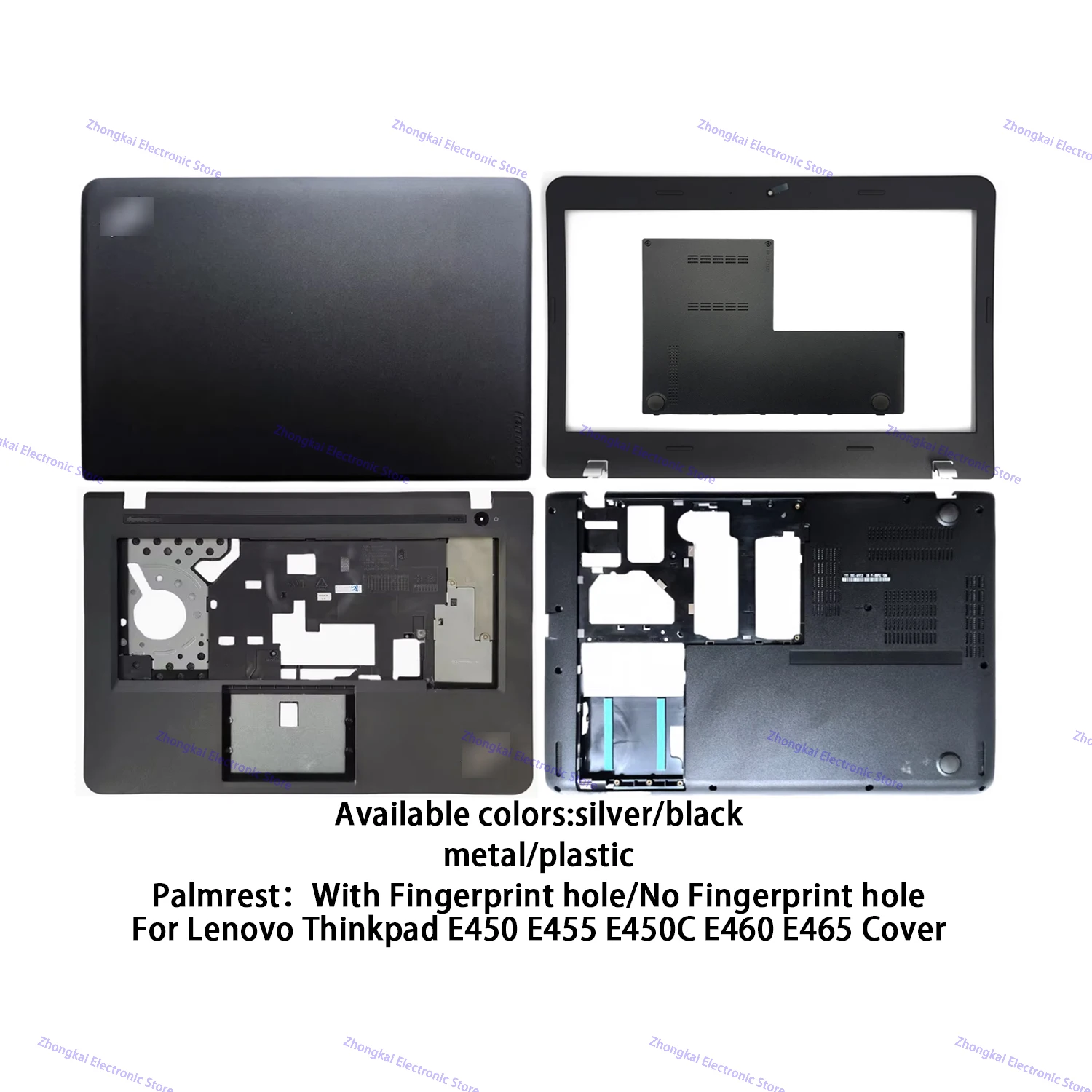 Funda-trasera-LCD-para-port-til-Lenovo-Thinkpad-cubierta-Base-inferior-AP0TR000C00-E450-E455 ...