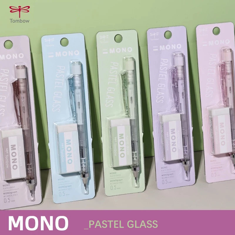 1pc-Japanese-Tombow-Pastel-Glass-Color-Mechanical-Pencil-Mono-Shake ...