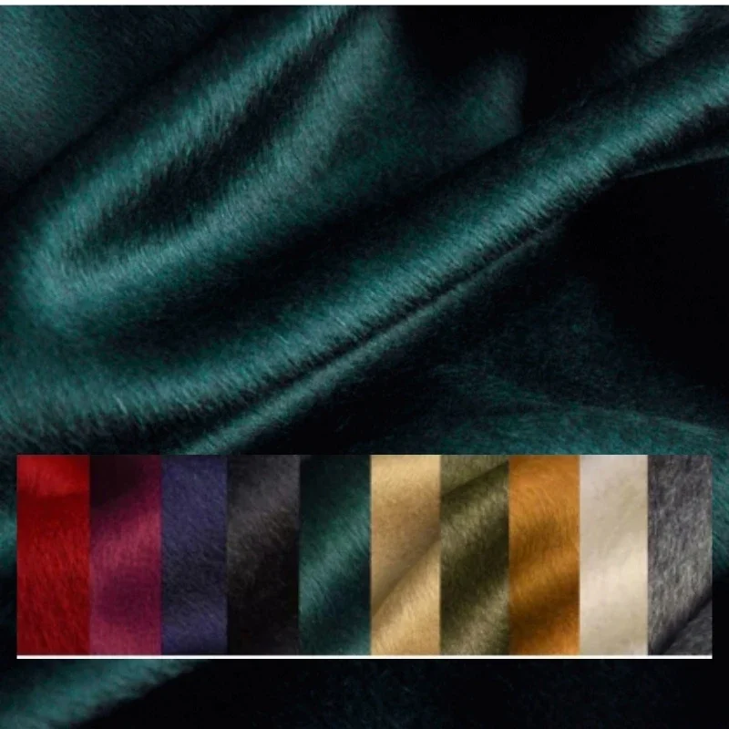 Double-sided Alpaca Wool Fabric Brand Fashion Design Autumn Wool inter ...