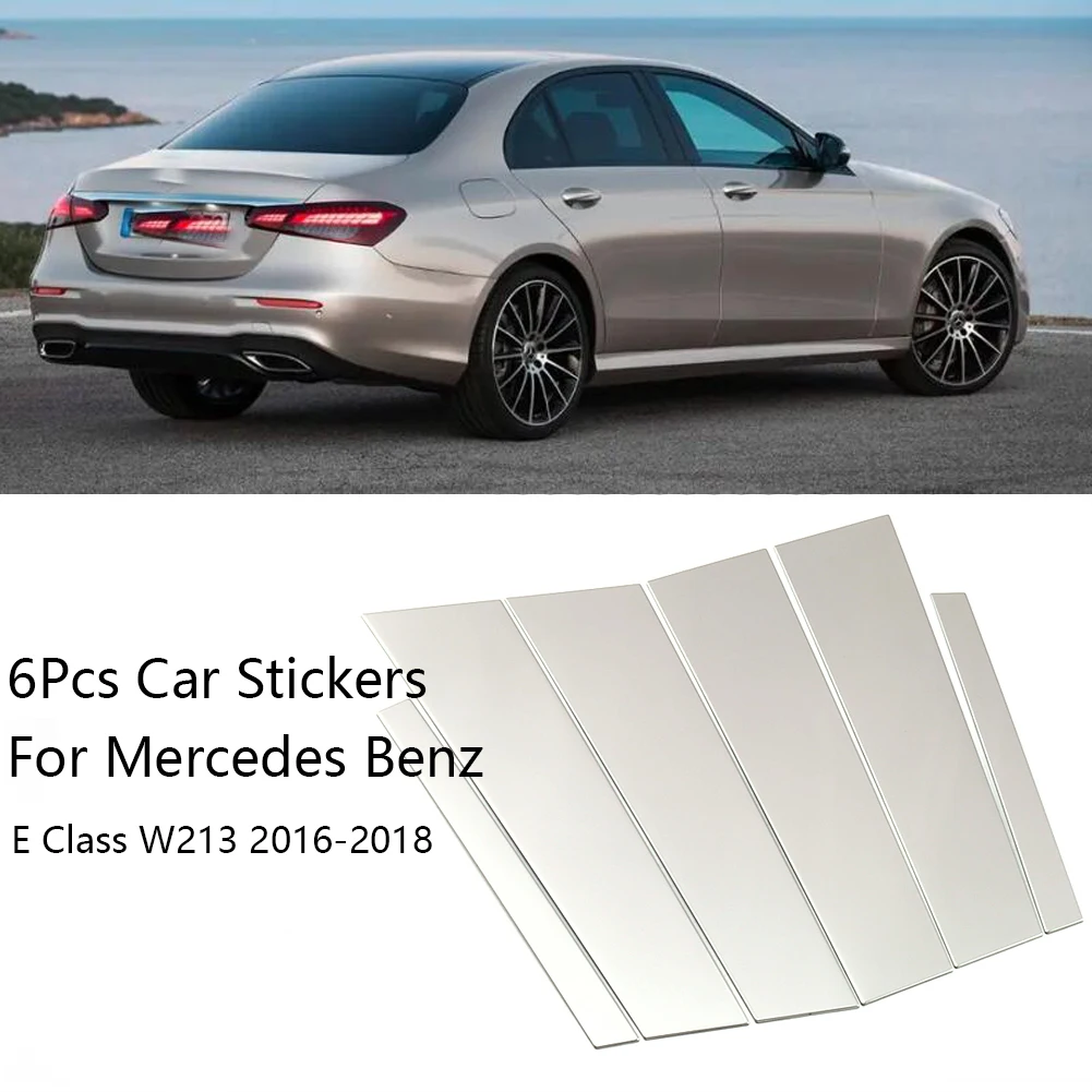 6Pcs-Stainless-Steel-Car-Sticker-For-Mercedes-Benz-E-Class-W213-2016 ...