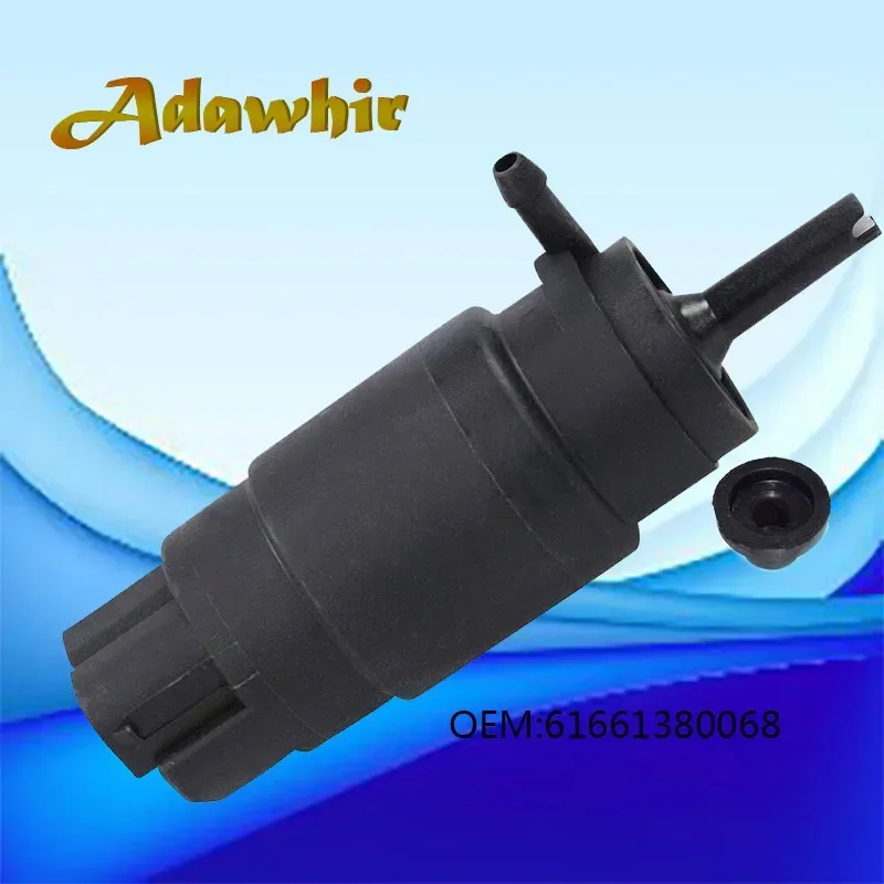 New 2Pins Windshield Washer Pump with Grommet for BMW E36 318i 323 325 ...