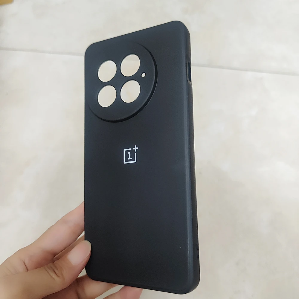 Original Soft Silicone Solid Phone Case For OnePlus 13 1+ 13 Luxury ...