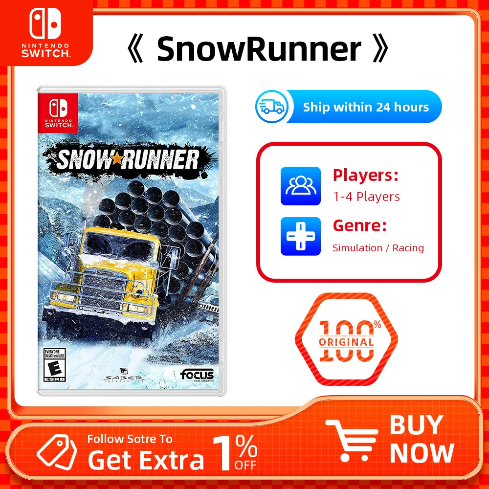 Nintendo-Switch-Game-SnowRunner-Reuni-n-Nintendo-Switch-juegos-cartucho ...