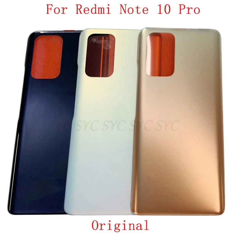 Original Battery Cover Rear Door Case Housing For Xiaomi Redmi Note 10 ...