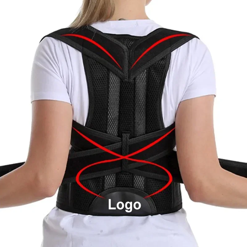 3XL 4XL Magnetic Slouching Corrective Shoulder Orthopedic Spine Pain ...