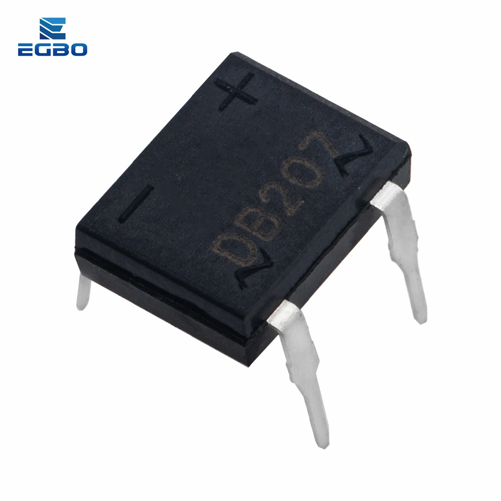 10 шт./партия, диодный мост retifica DB207 DIP-4 DB207S DIP4 2A 1000 В ...