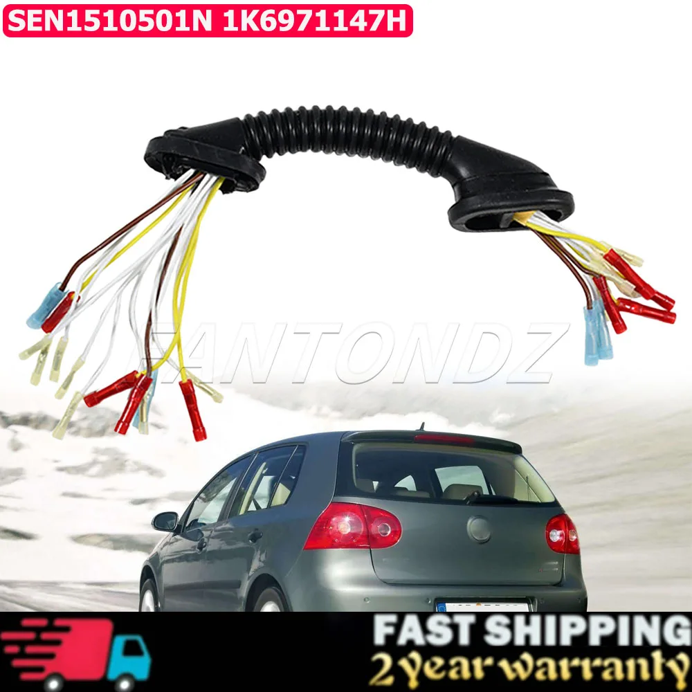Left Tailgate Boot Wiring Harness Repair Kit For VW Golf MK5 A5 ...