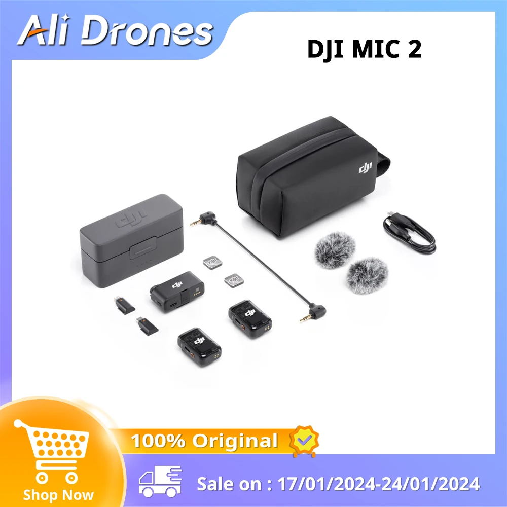 DJI-MIC-2-Direct-Bluetooth-Connection-250m-820-ft-Range-18-hours-Total ...