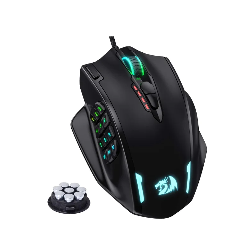 Redragon-M908-RGB-Backlight-LED-USB-Wired-Gaming-Mouse-18-Programmable ...