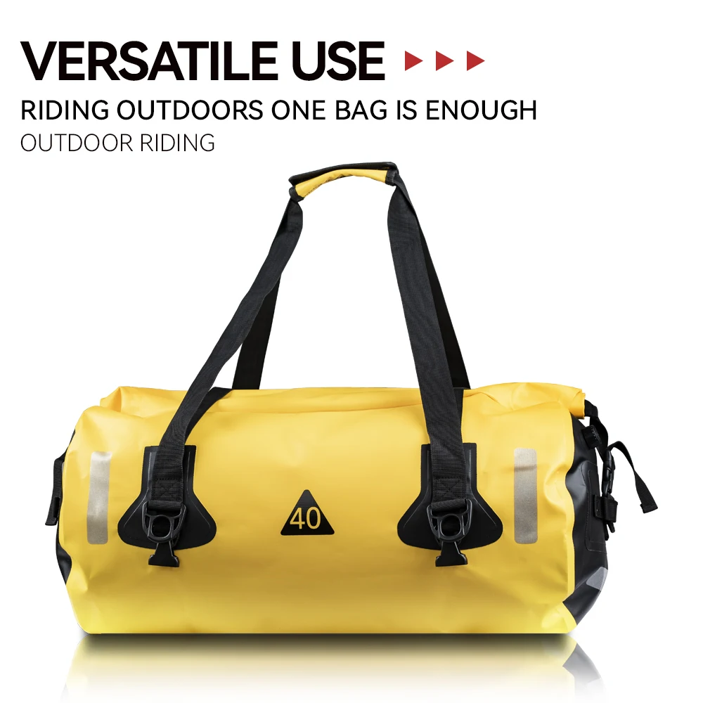 R1200GS Motorcycle Waterproof Tail Bags Back Seat Bags 60L Travel Bag ...