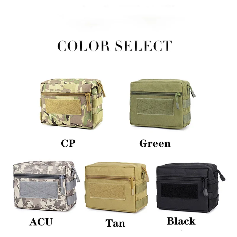 Molle Pouches Tactical Admin Pouch Compact EDC Utility Gadget Gear ...