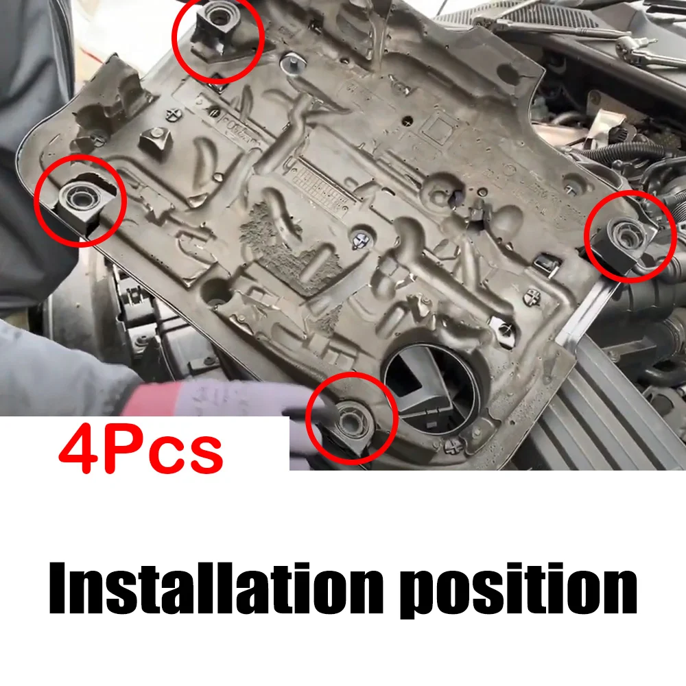 Car Engine Cover Cushion Rubber Stop Jounce Bumper Grommet 06A103226 ...