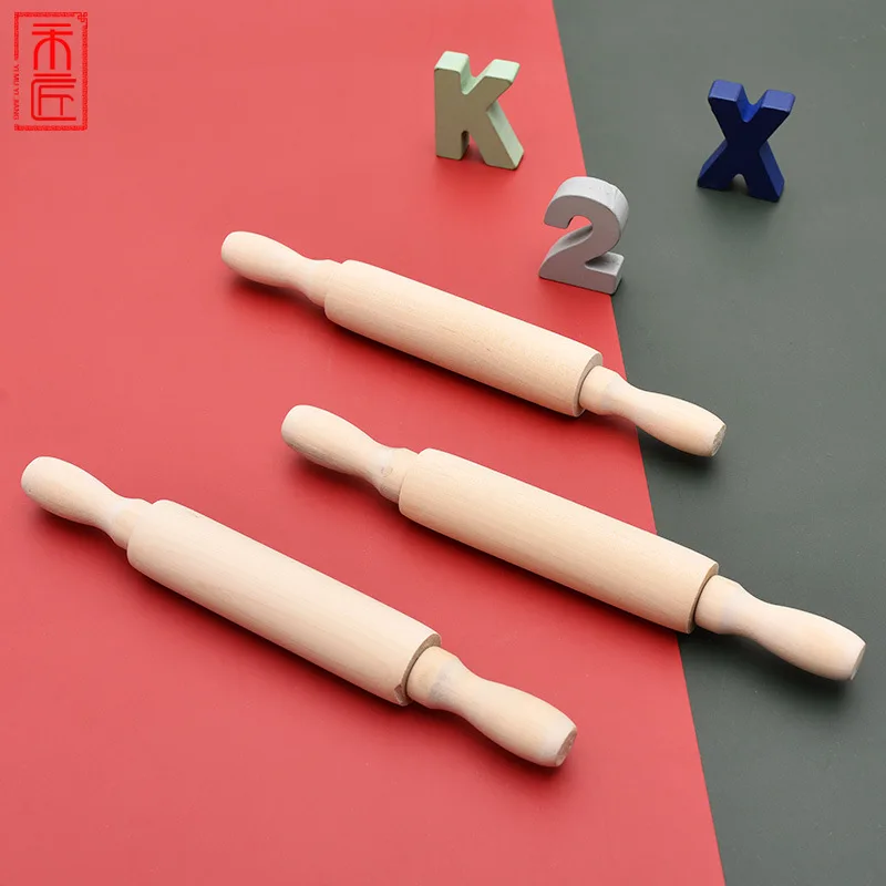 1PC-Mini-Wooden-Rolling-Pins-20cm-Small-Rolling-Pin-Kids-Play-House-Toy ...