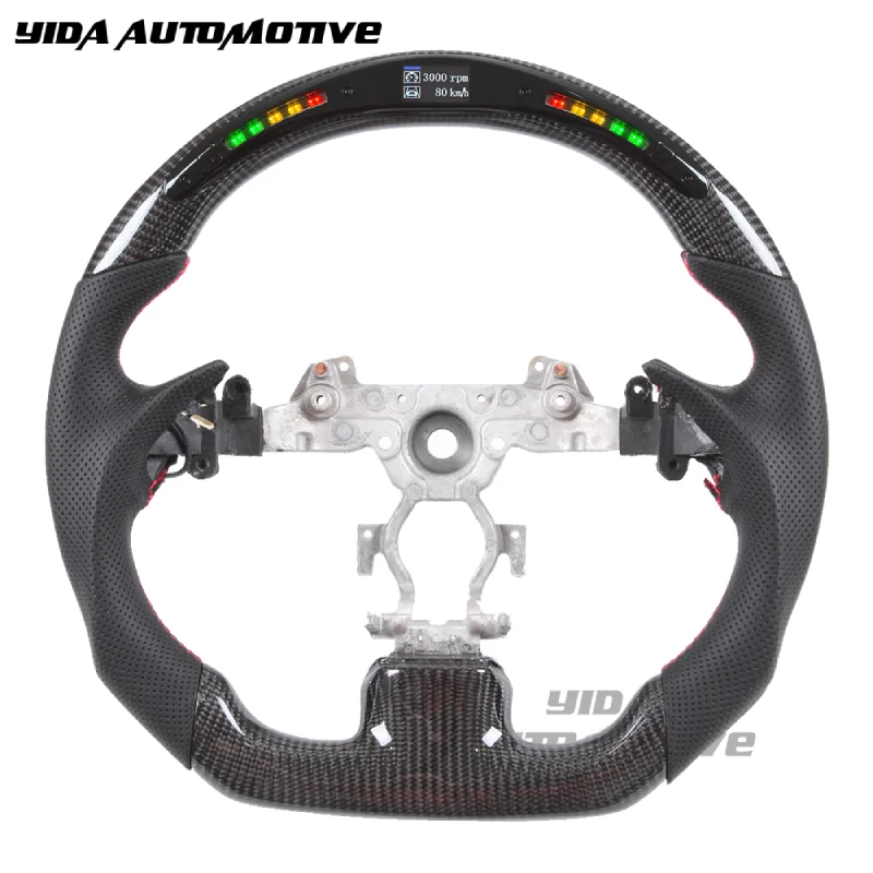 Custom-Car-Steering-Wheel-for-INfiniti-infinity-g37-s-coupe-LED-RPM ...