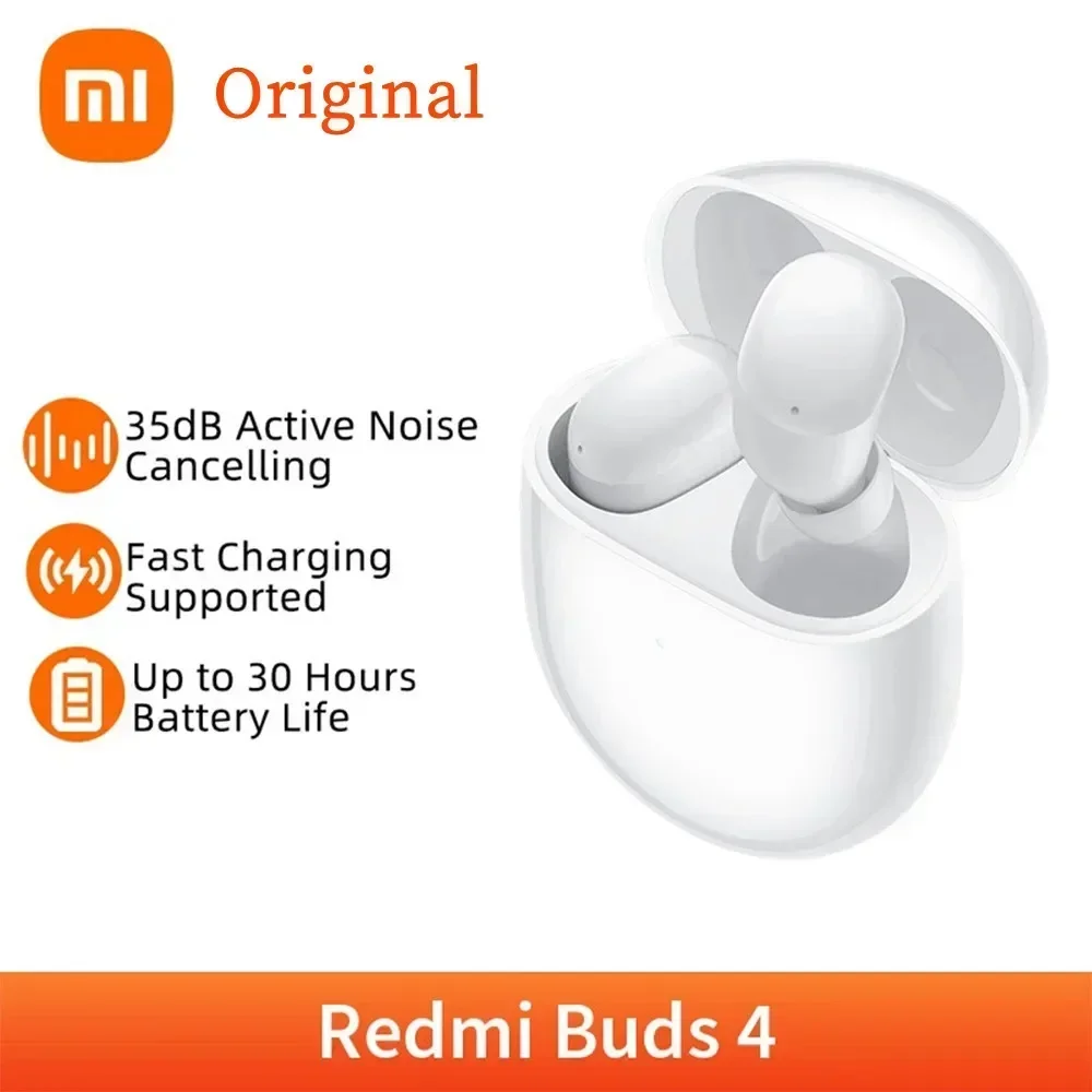 Xiaomi-Redmi-Buds-4-with-TWS-Active-Noise-Cancelling-Earphone-Bluetooth ...