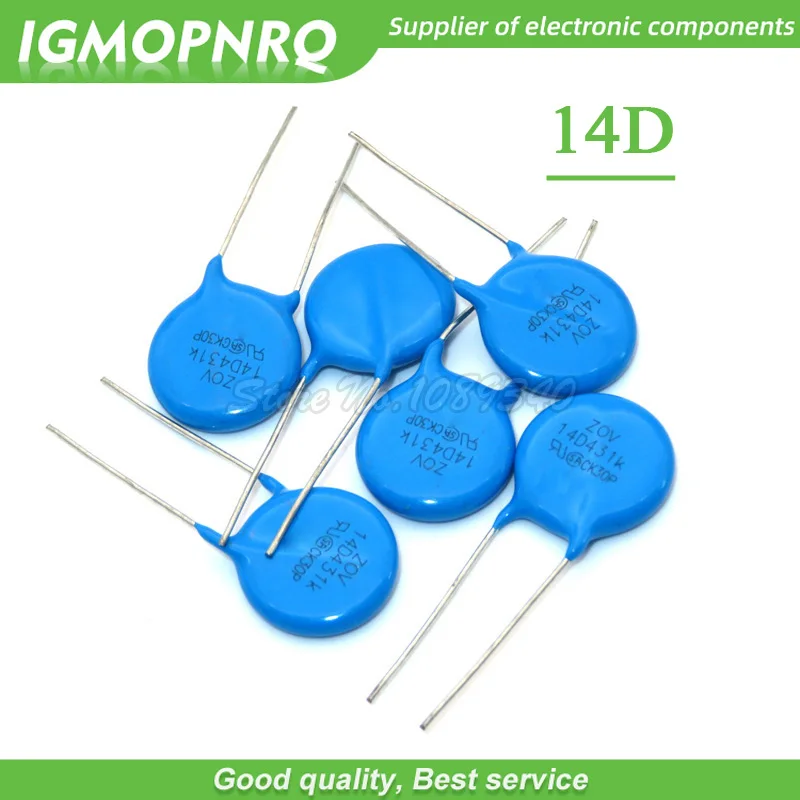 10PCS-piezoresistor-14D151K-14D201K-14D220K-14D221K-14D270K-14D431K ...