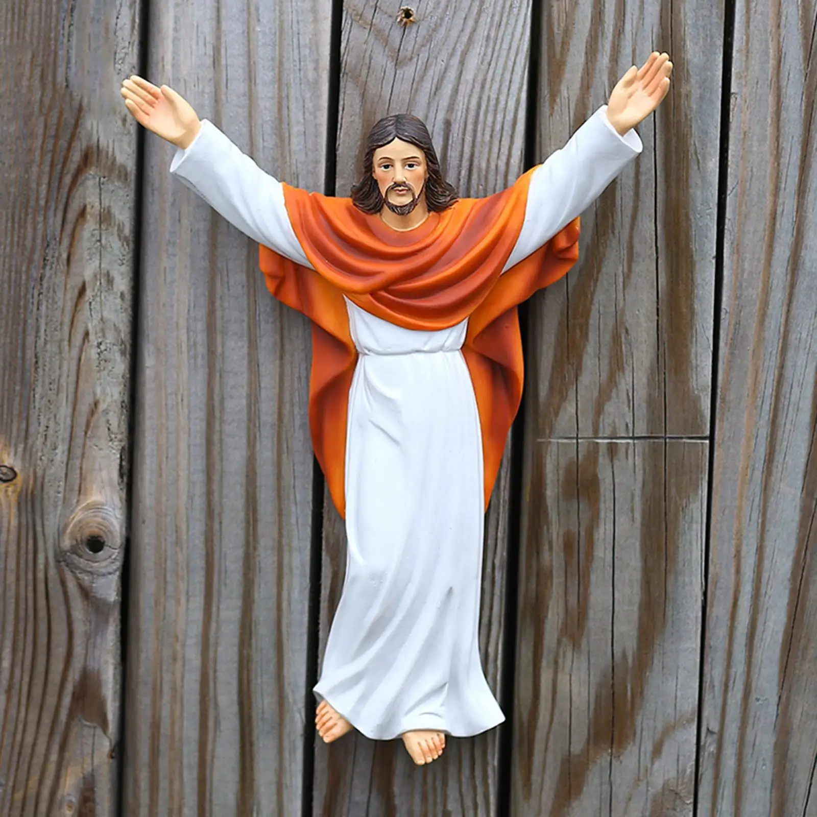Smiling Jesus Statue