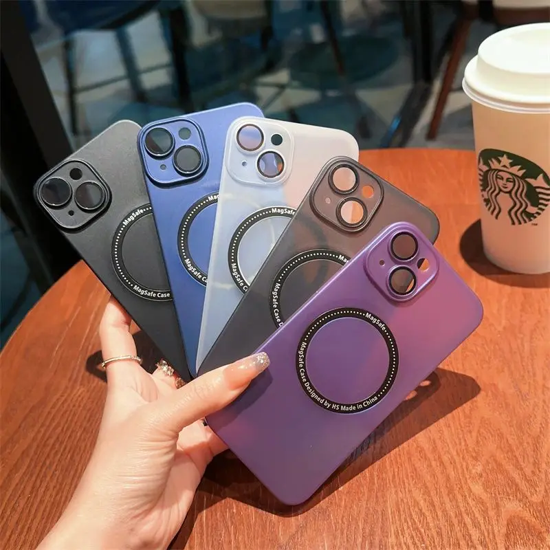 Magnetic-Luxury-Matte-For-iPhone-14-13-12-11-15-Pro-Max-Plus-Case ...