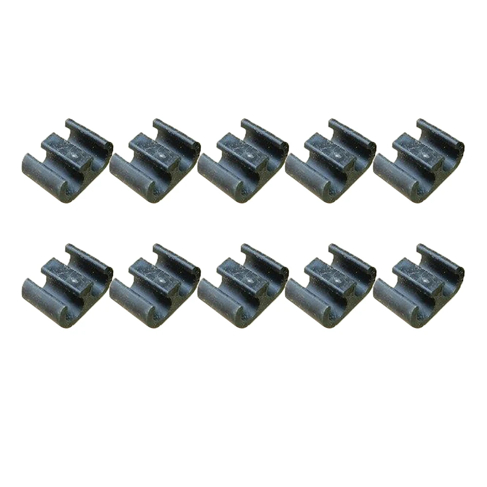 10pcs Mtb 도로 자전거 유압 디스크 브레이크 시프트 케이블 가이드 호스 프레임 고정 장치 산악 자전거 디스크 브레이크