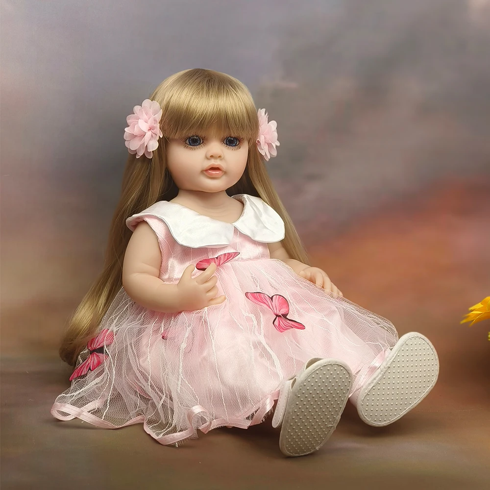 Boneca-Lifelik-Reborn-Baby-Girl-Corpo-em-Silicone-Macio-Rec-m-nascido ...