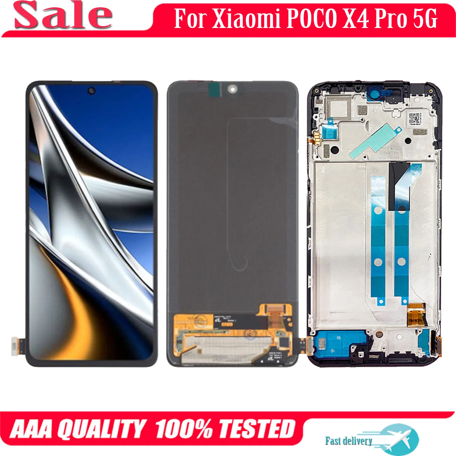 Original-AMOLED-For-Xiaomi-Poco-X4-Pro-5G-2201116PG-LCD-Display-Touch ...