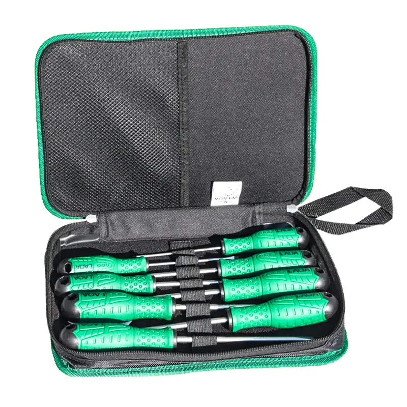 LAOA 6 pcs Screwdriver Set 9 pcs S2 Magnetic Slotted Phillips ...
