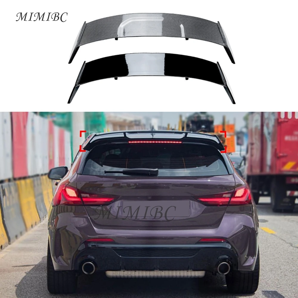 FOR-BMW-1-Series-F40-M135i-Hatchback-Rear-Spoiler-ABS-Gloss-Black-Roof ...
