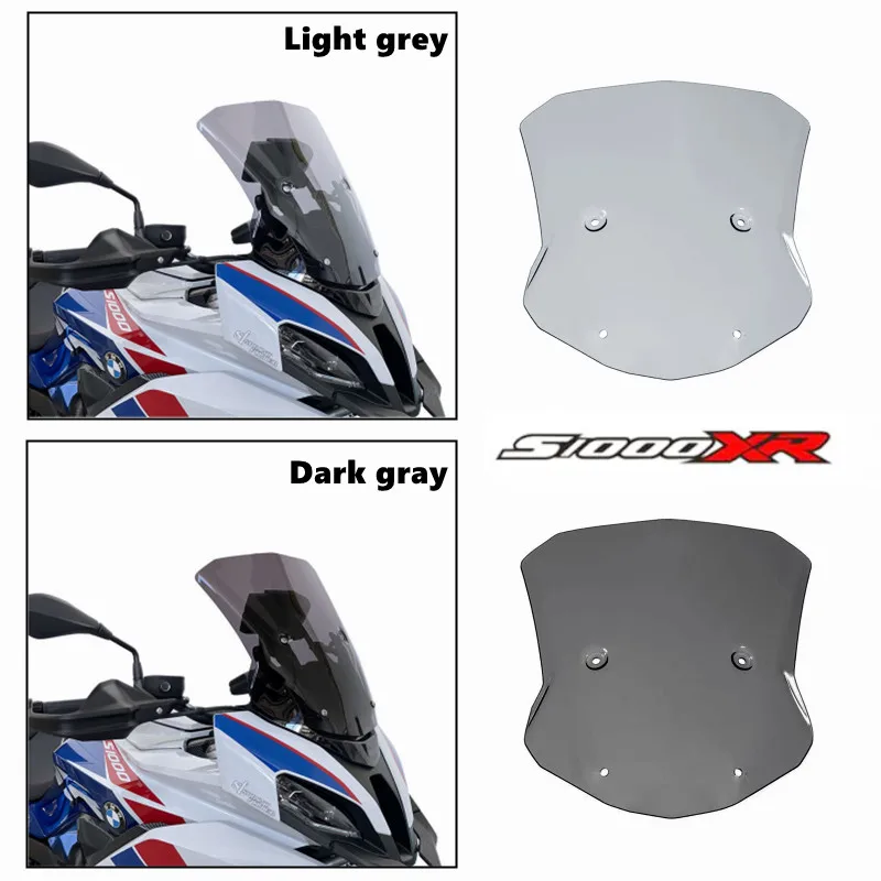 For BMW S1000XR Motorcycle Windshield Front Screen S1000 XR WindScreen ...