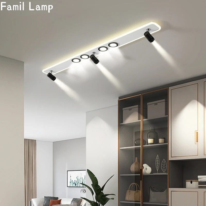 Modern Ceiling Lights Spotlight 220V Fashion Background Corridor Home ...