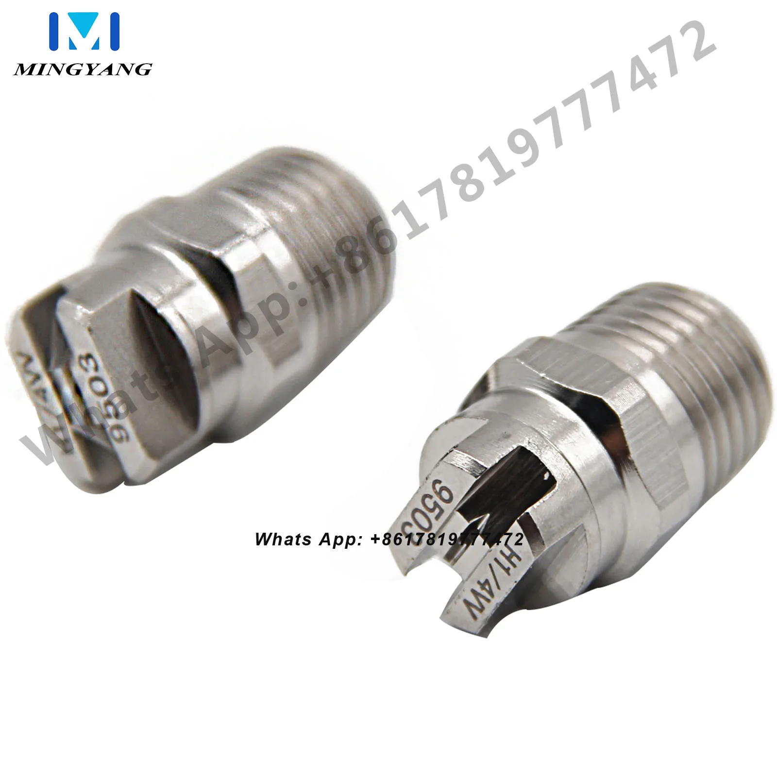 Stainless-Steel-1-4-Flat-Fan-HVV-V-Jet-Nozzle-Car-Washing-Pesticide ...