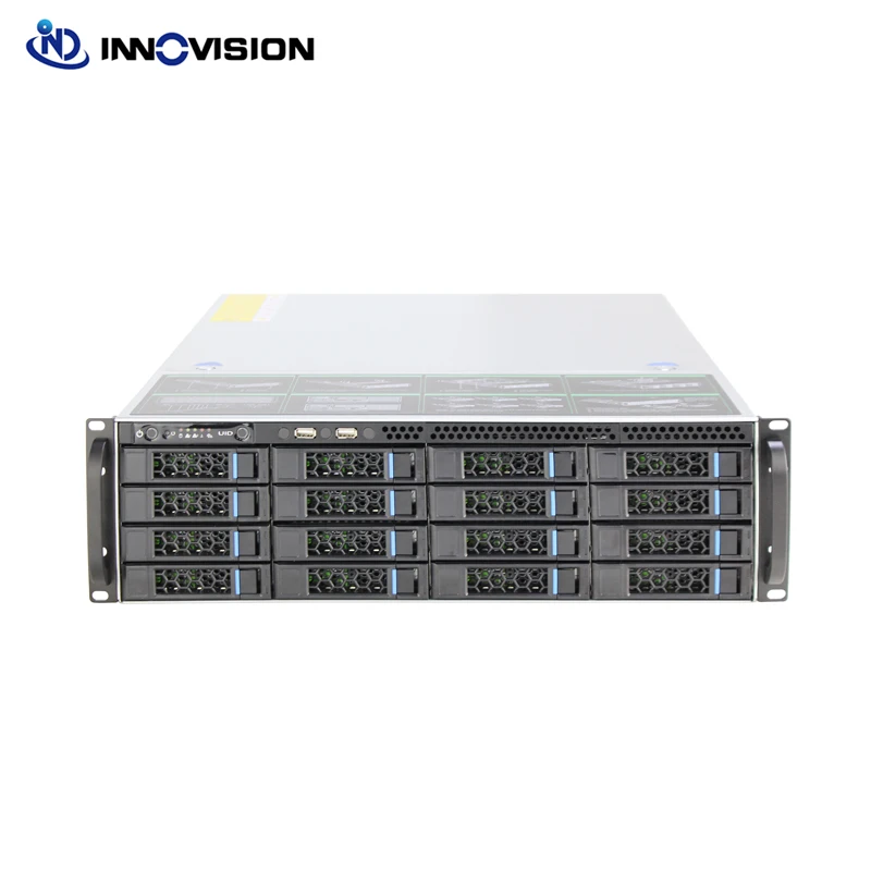 Stabil-penyimpanan-Besar-16-bays-3U-Hotswap-rak-casing-NVR-NAS-Server ...