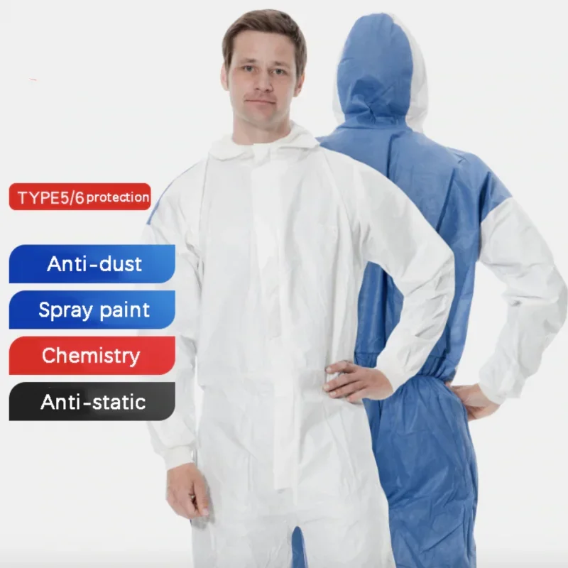 3M-4535-Chemical-Protective-Coverall-Jumpsuit-with-Hood-SMS-Material ...